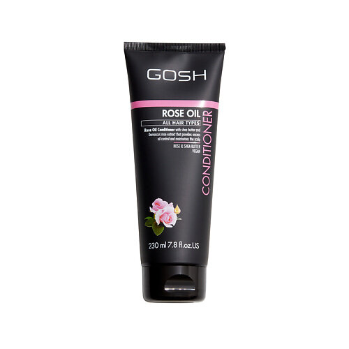 GOSH Кондиционер для волос с розовым маслом Rose Oil, 230 мл