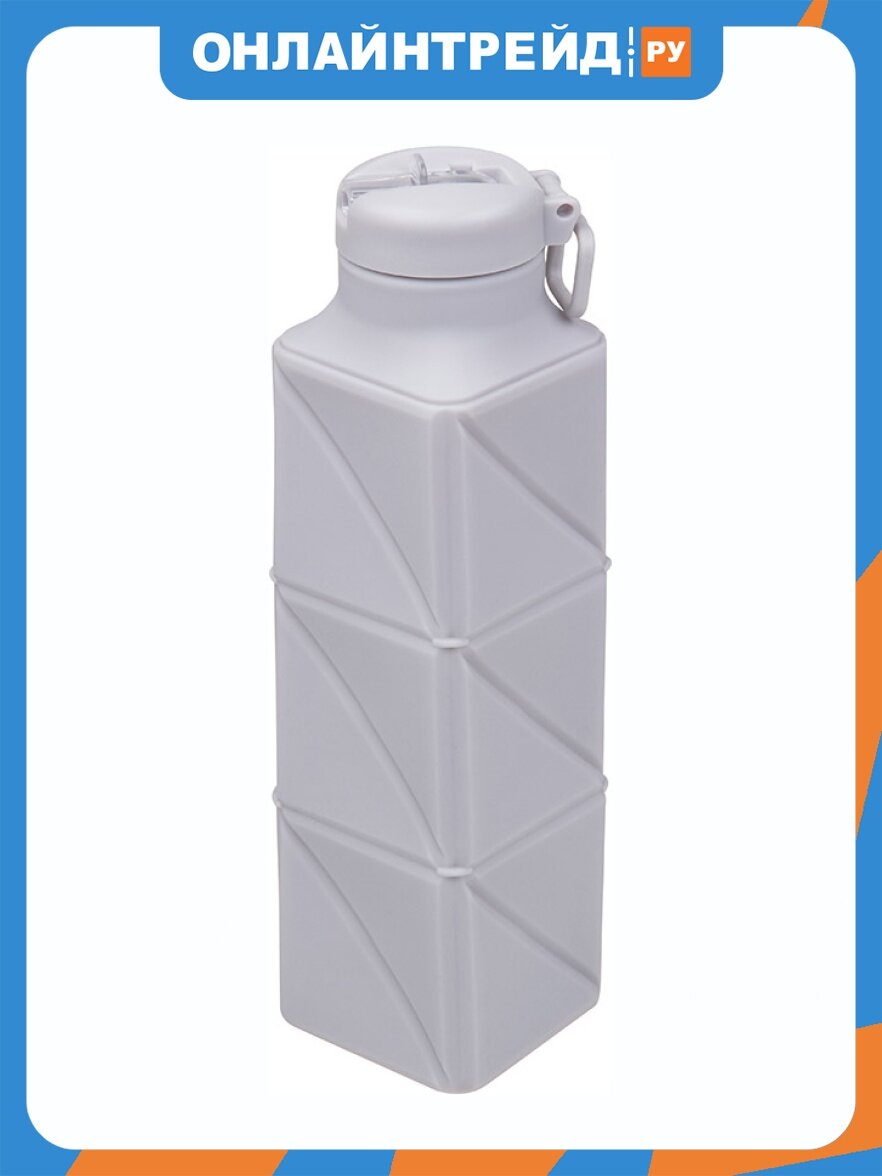 Бутылка для воды Ecos SK5019 силиконовая складная