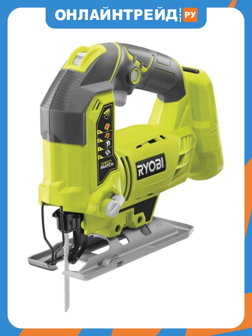 Лобзик аккумуляторный Ryobi R18JS0 ONE+, без АКБ и ЗУ