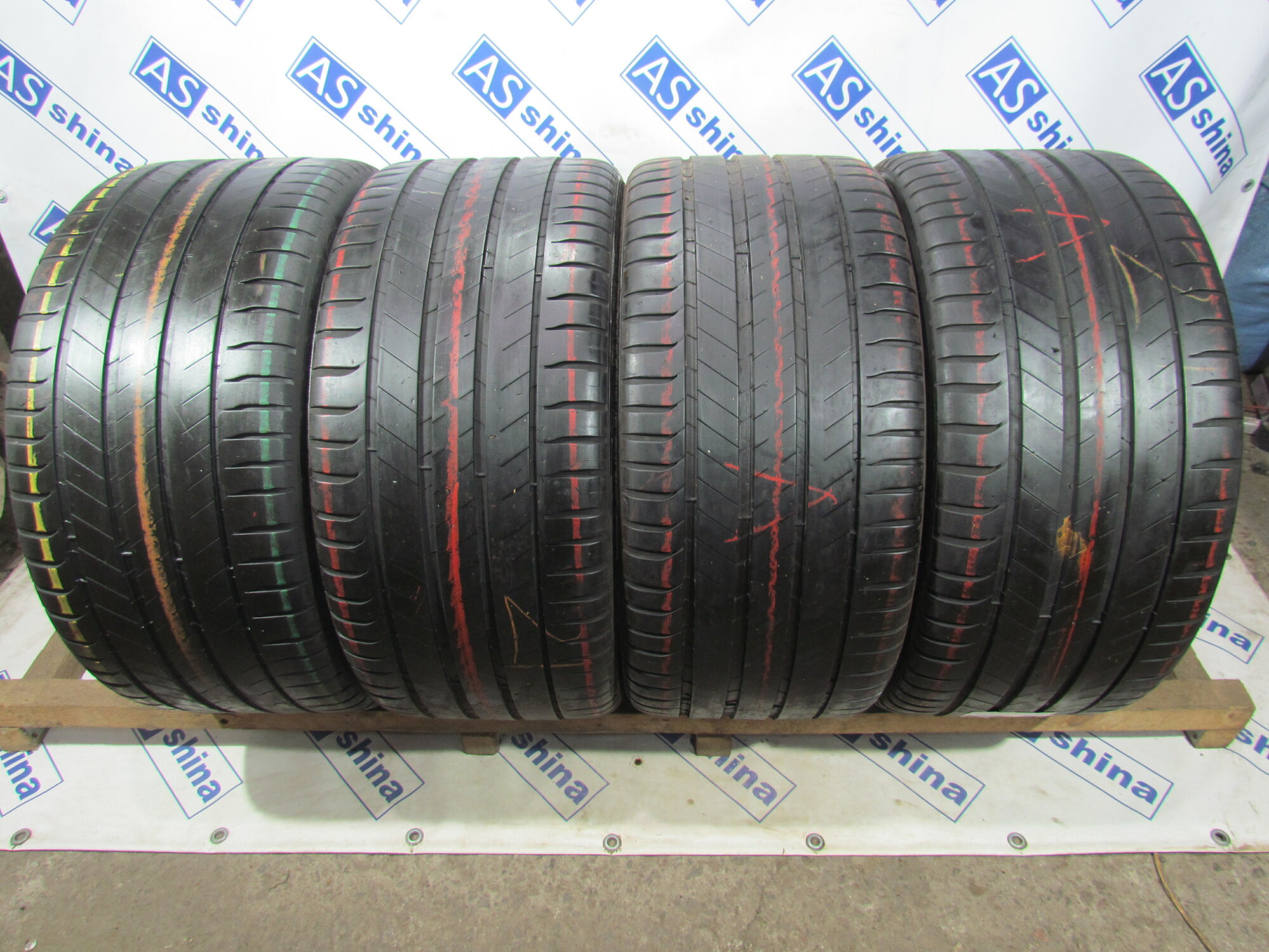 Комплект (4 шт) Michelin Latitude Sport 3 295 35 R21 летние БУ шины 5-10% износ , артикул 0015826