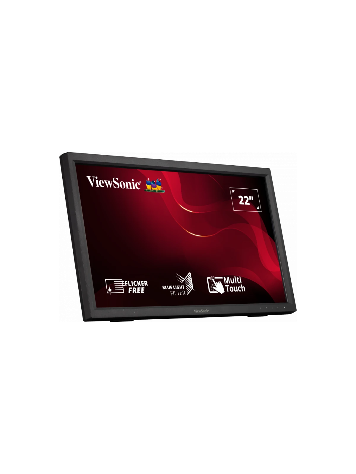 Монитор ViewSonic TD2223, 21,5", 1920x1080, LED, черный, 75 Гц — фото 1