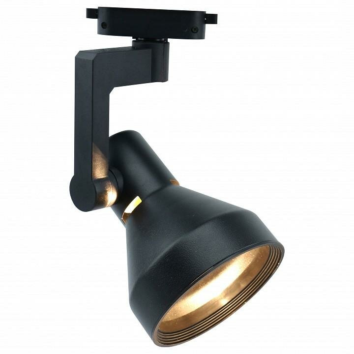 Трековый светильник Arte Lamp N1do A5108PL-1BK цвет плафона подвески Черный, цвет арматуры Черный