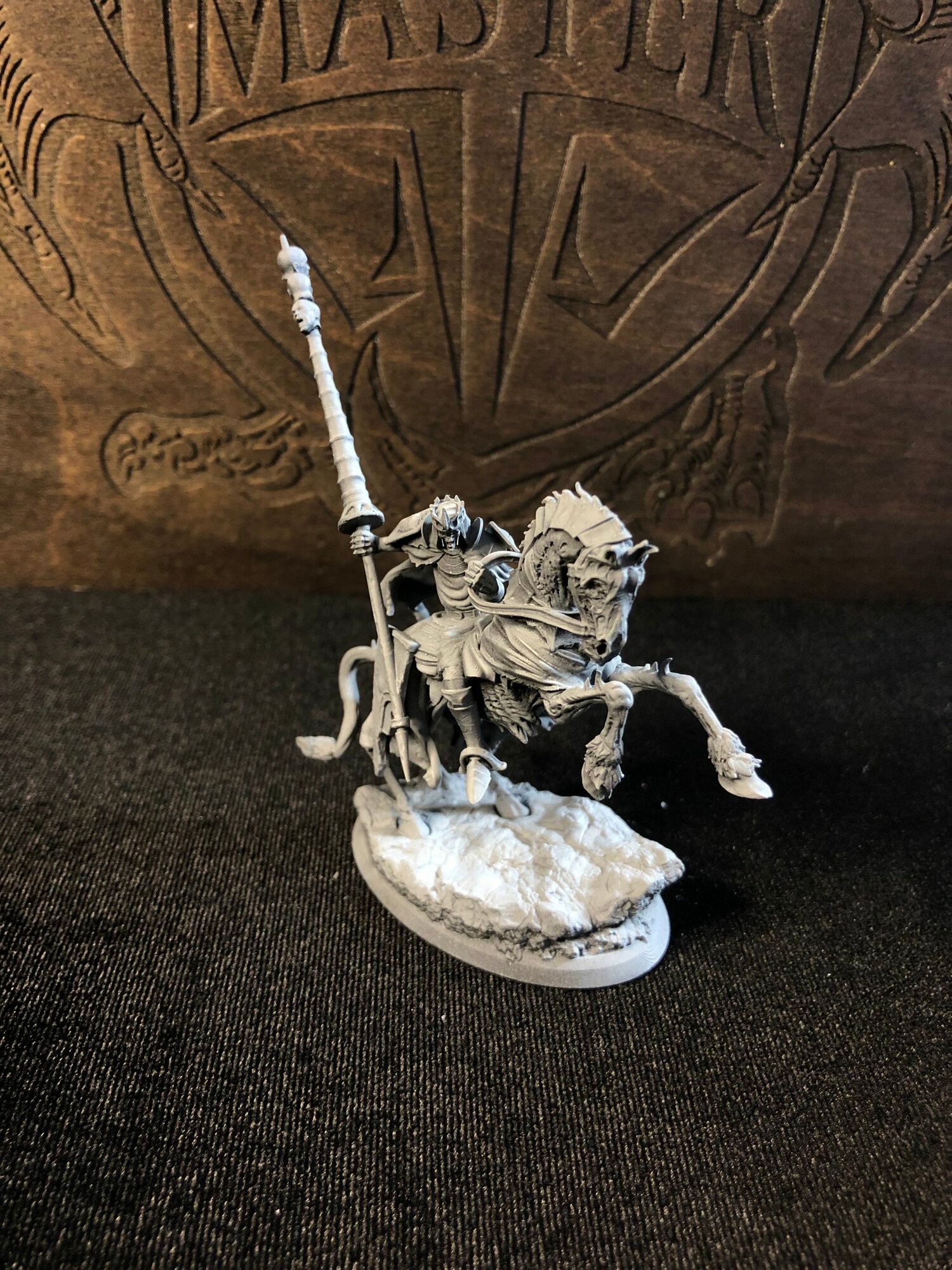 Всадник конца времён - Война - Миниатюра для настольных игр DnD, ДнД, Dungeons & Dragons, Pathfinder.