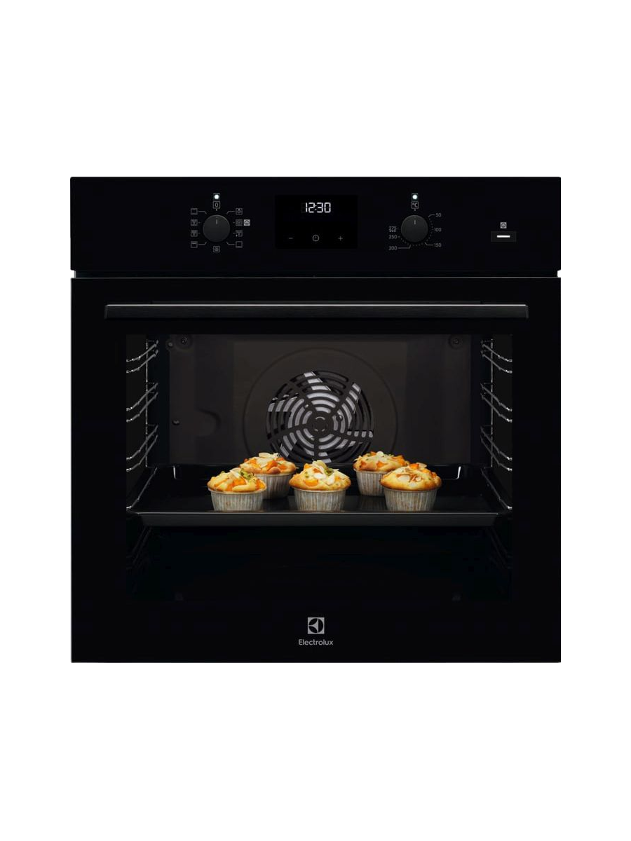 Духовой шкаф электрический Electrolux EOD3C70TK, 72л, 8 программ, черный