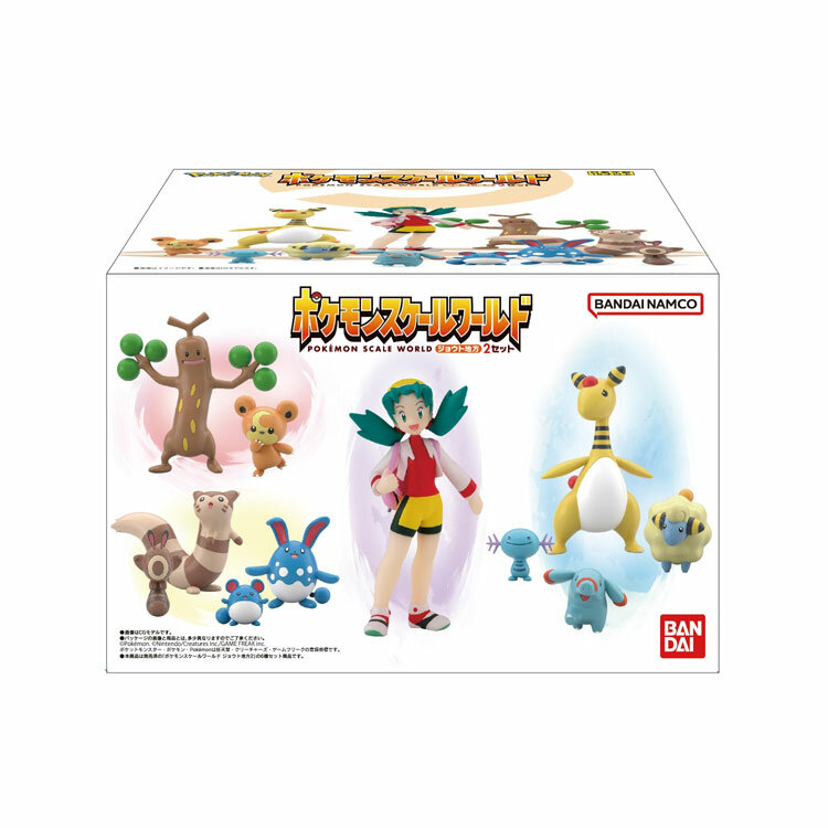 Набор фигурок унисекс BANDAI Pokémon Scale World City Area 1426234971