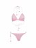 Купальник Jacquemus Triangle bikini set, размер 38 EU, coral pink