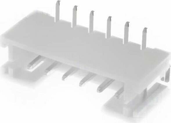 JST B6B-PH-SM4-TB (LF)(SN) Разъем типа провод-плата, 6 контактов 2мм для пове, 1шт