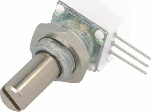 Vishay 14910F0GJSX10252KA Потенциометр: осевой, однооборотный, 2,5кОм, 1Вт, 10%, 6,35мм, ТНТ, 1шт