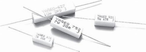 YAGEO SQP10AJB-150R Резистор: силовой; цементный; 10Вт; 150 Ом; 5%, 1шт