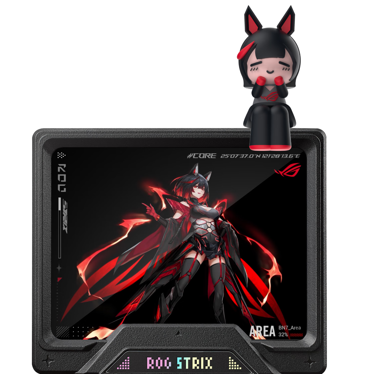 Система водяного охлаждения ASUS ROG Strix ROJi 360 с ARGB-подсветкой и 3,5-дюймовым экраном Цвет：ROJi 360 3,5-дюймовый