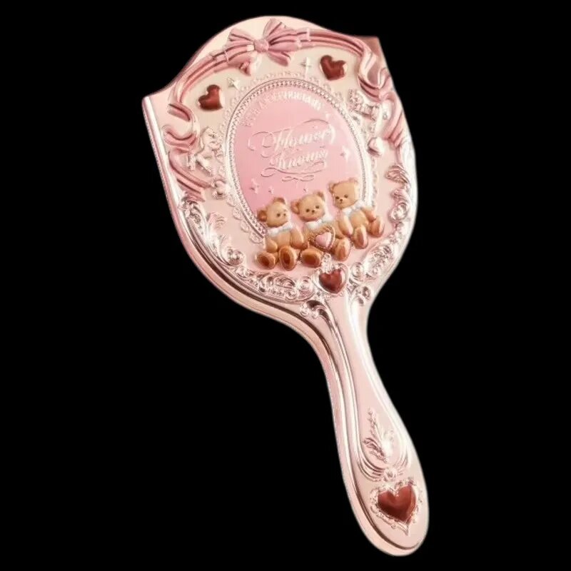 Портативное зеркало Flower Know рококо фиолетово-клубничный дизайн Air Cushion Comb