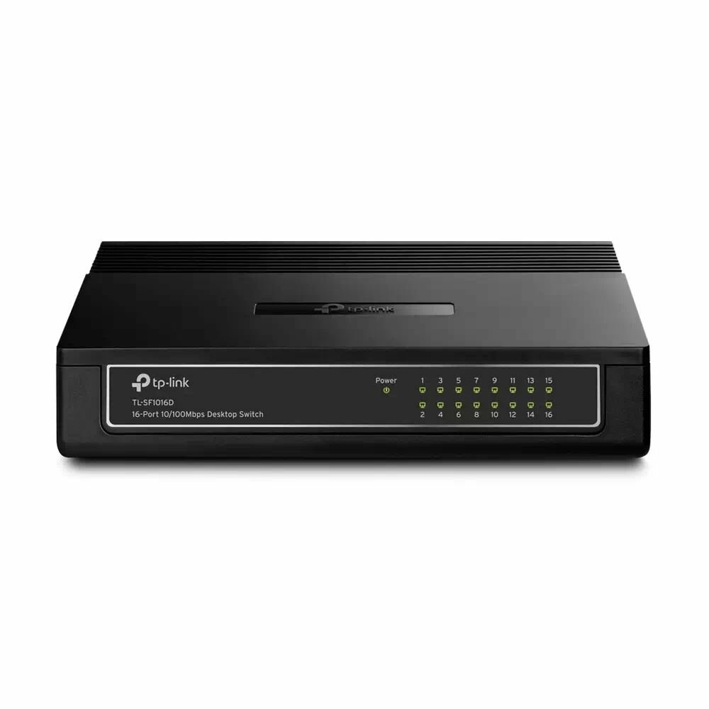 Неуправляемый коммутатор (свитч) Tp-Link TL-SF1016D 16 портов, 10/100 Мбит/с