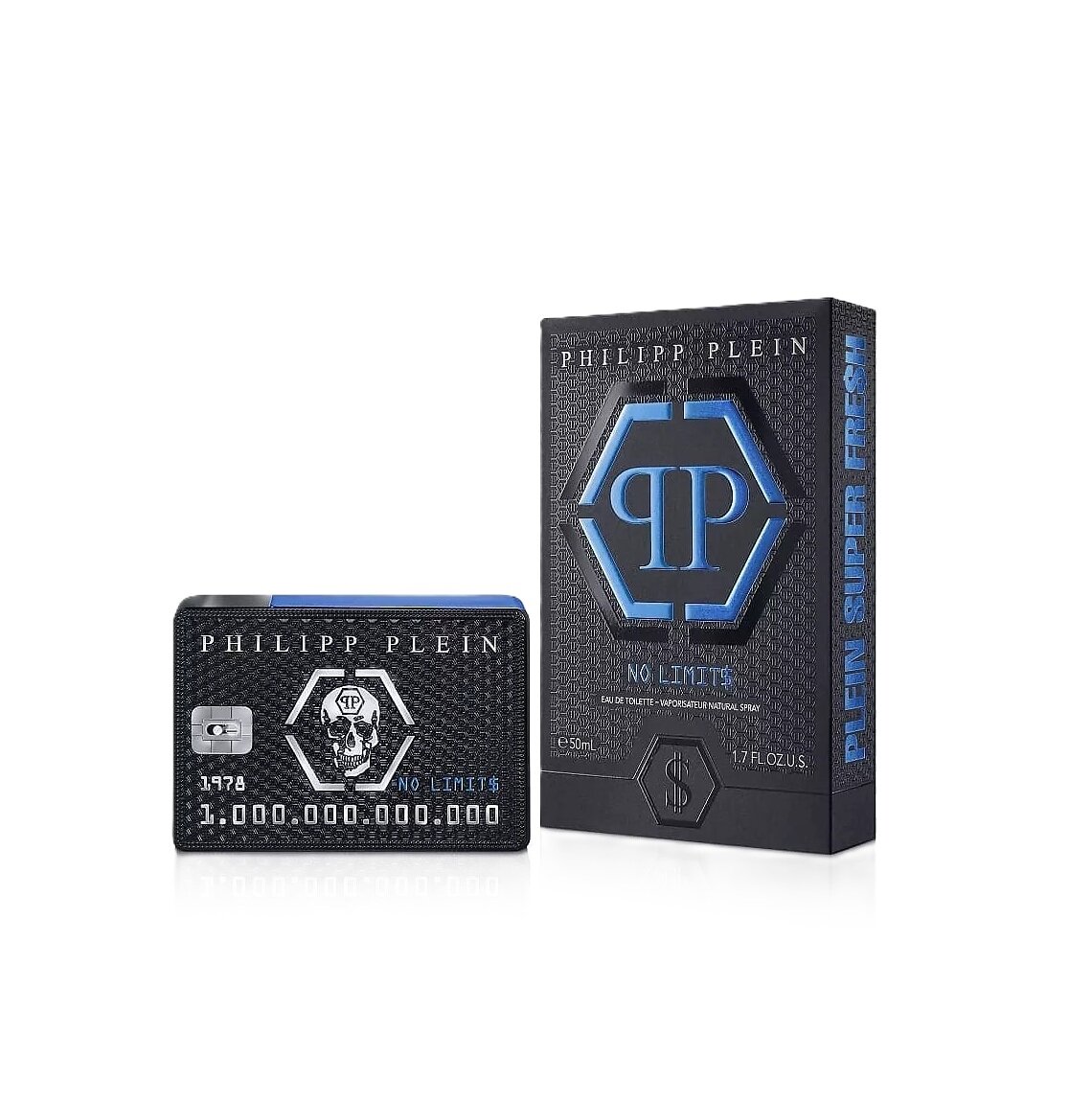 Philipp Plein No Limits Super Fresh 50 мл туалетная вода мужская, древесные, пряные, восточные