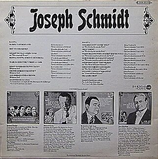 Joseph Schmidt - Joseph Schmidt Zingt VG — фото 1