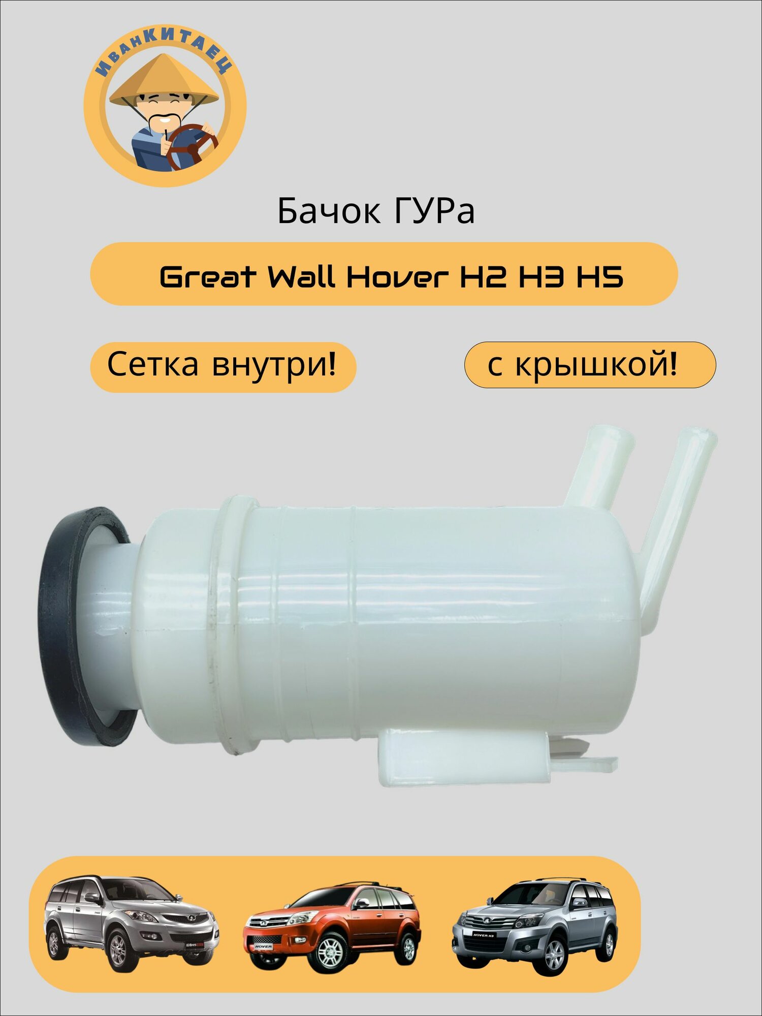 Бачок ГУР Great Wall Hover H2 H3 H5