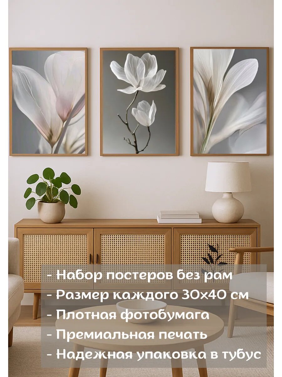 Постеры интерьерные на стену лето 30×40 см