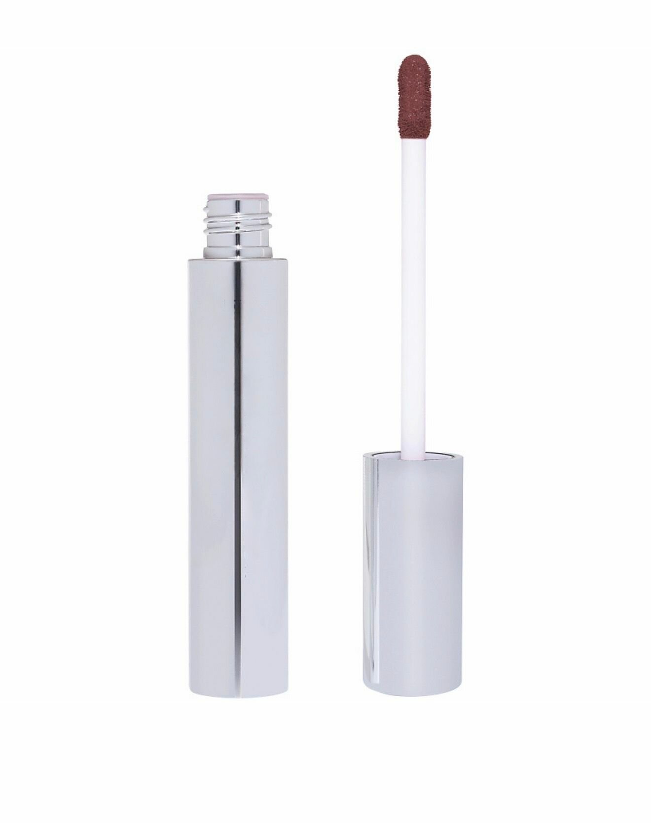 INFLUENCE BEAUTY Глянцевая стойкая помада Iridium, № 02 Nude Quantum/Холодный пепельно-розовый нюд, 3 мл