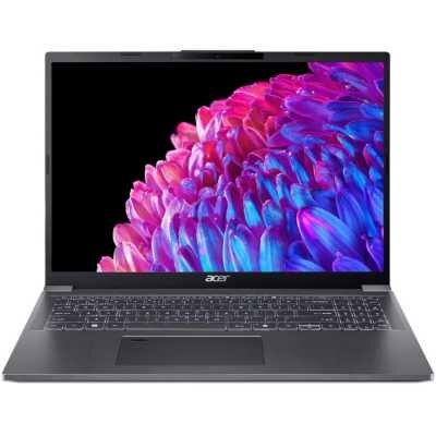 Ноутбук Aspire 16 A16-71M-71FM Intel Ultra 7 155H, 1.4 GHz - 4.8 GHz, 32768 Mb, 16" 2K 2048x1280, 1000 Gb SSD, Intel Arc Graphics, No OS, серый, 1.64 кг, NX. JEMER.002