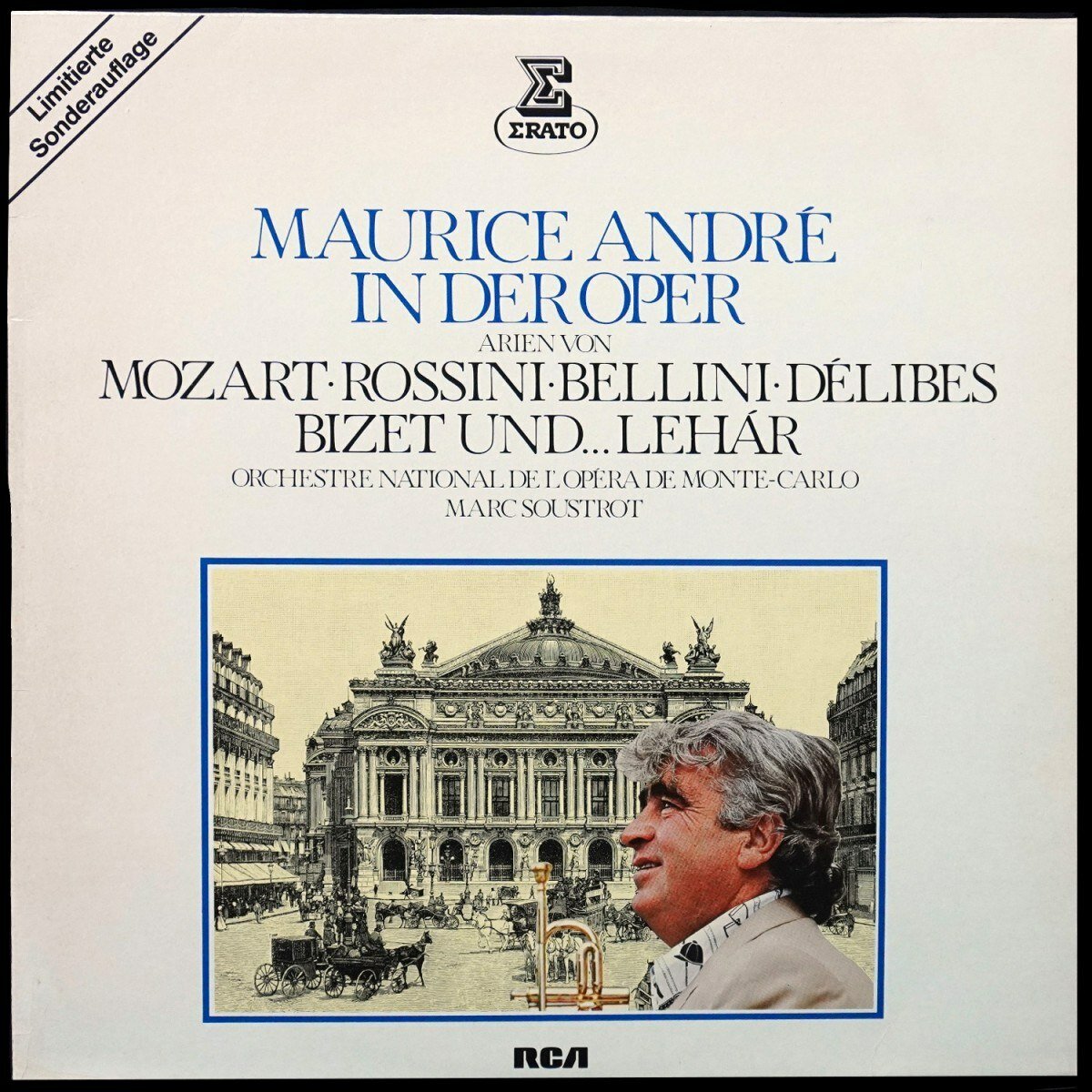Виниловая пластинка Erato Marc Soustrot – Mozart, Rossini, Bellini: In Der Oper