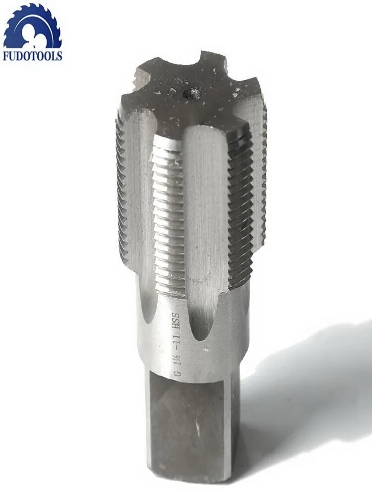 HSS6542 м-р Метчик G1-1/2"-11 трубный цилиндрический, (11 ниток/дюйм) FUDO