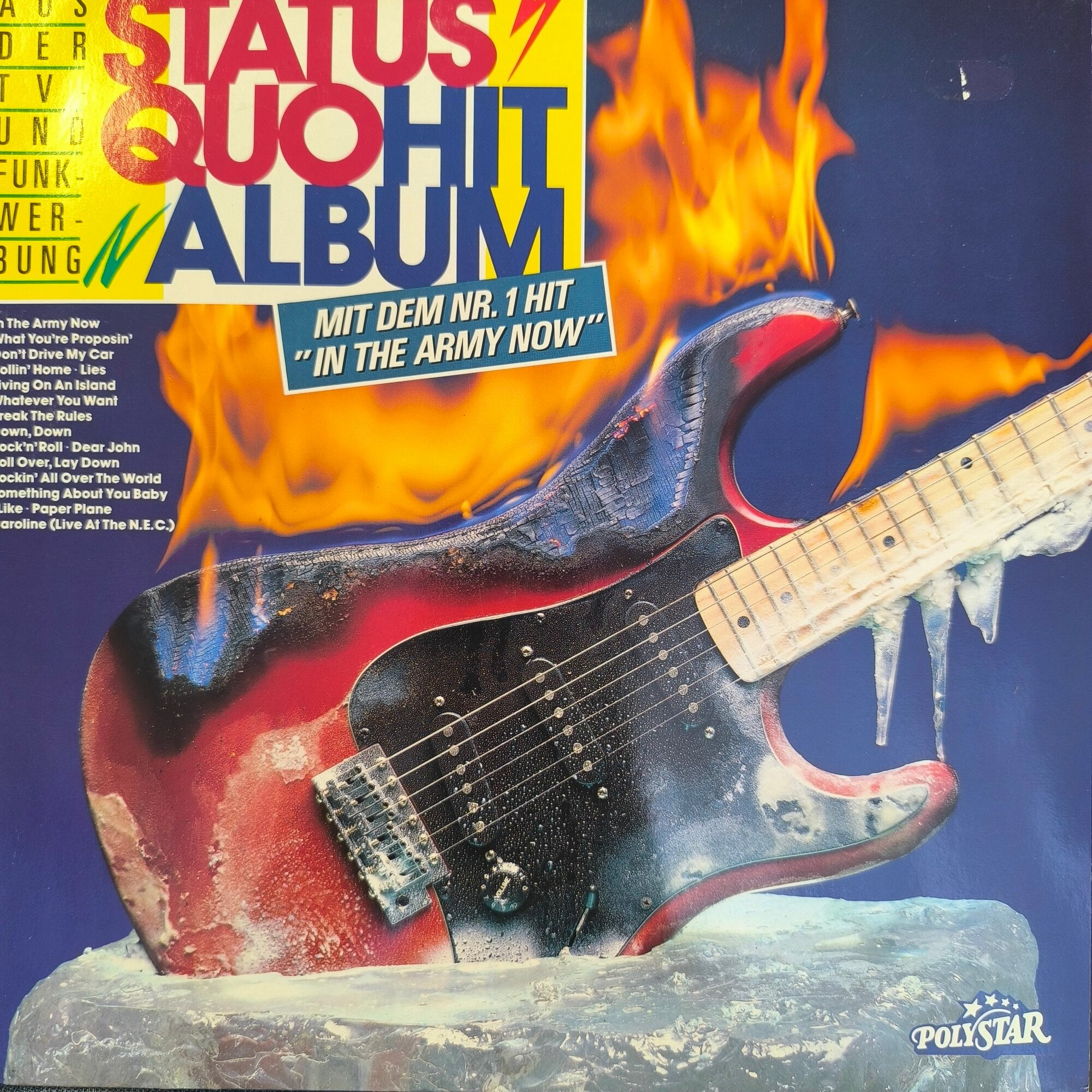 Виниловая пластинка Status Quo - Hit Album (Германия) LP