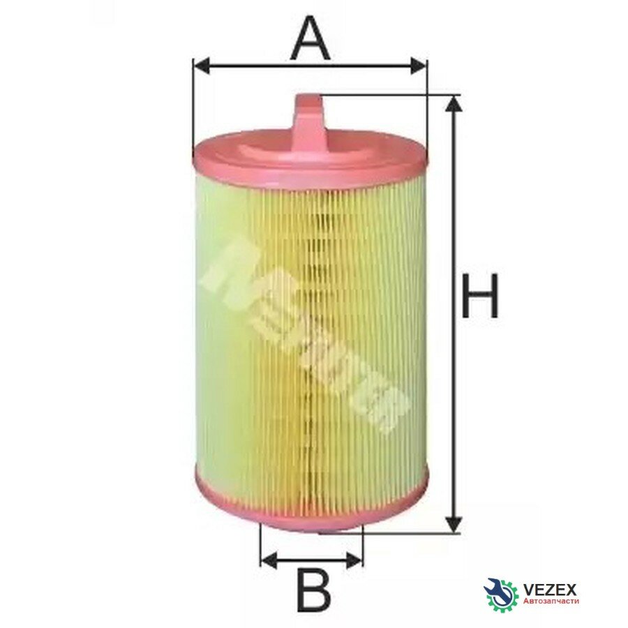 M-FILTER A866 фильтр воздушный!\MB C-class/E-class W203/W211 1.8/2.0 02>