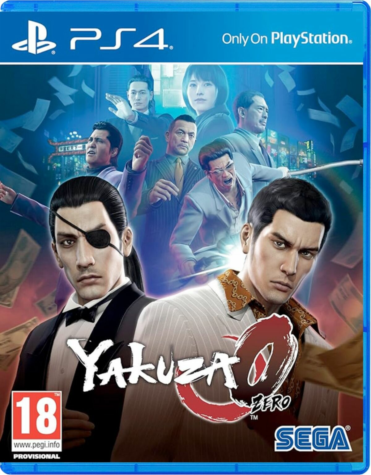 Yakuza 0 (Игра на диске) (Английская версия) (Для Playstation 4) (PS4)