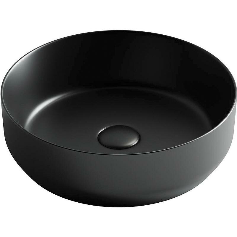 Раковина накладная Ceramicanova Element 39 CN6022MB Черная матовая, санфарфор