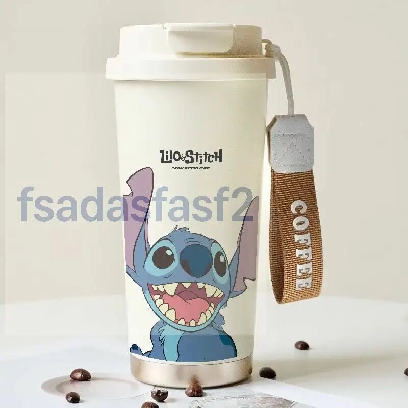 MINISO Термос чашка Лило и Стич 520 мл, about 520ml Stitch7