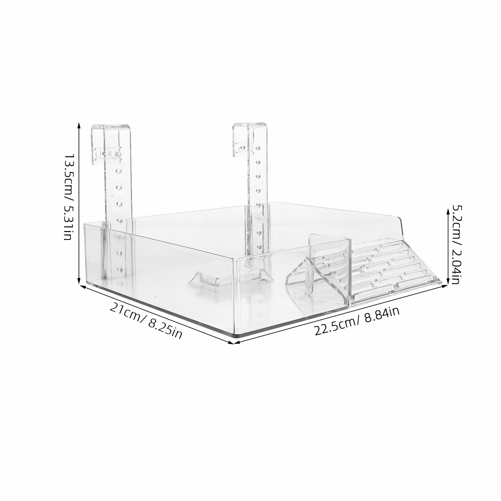 Крепление для черепашьего отдыха с удобной регулировкой 22.50x21.00x5.20 см