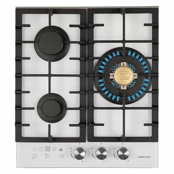 Встраиваемая газовая панель независимая Hiberg VM 4535 W