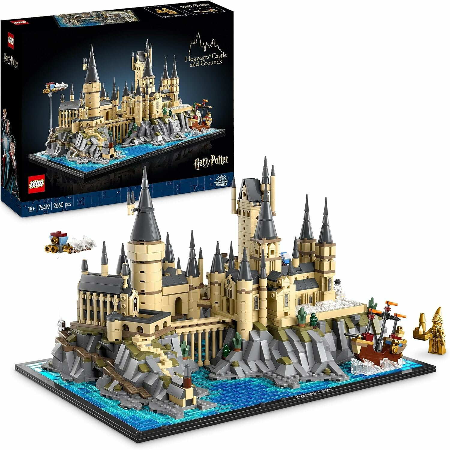 Конструктор LEGO Harry Potter 76419 Замок и территория Хогвартс, 2660 дет.