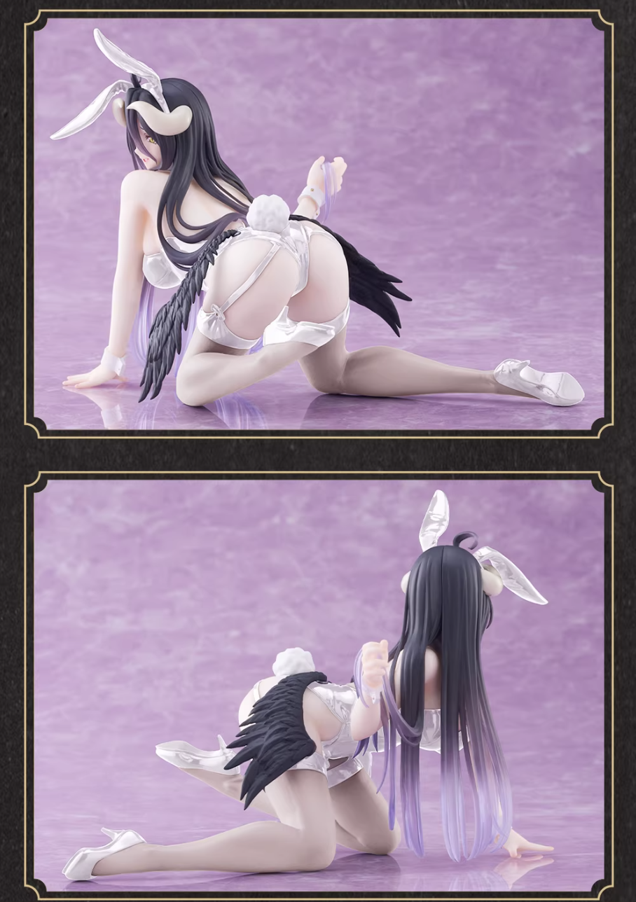 Аниме фигурка TAITO Desktop Cute Альбедо (Albedo) Bunny Ver. из аниме Overlord 13 см