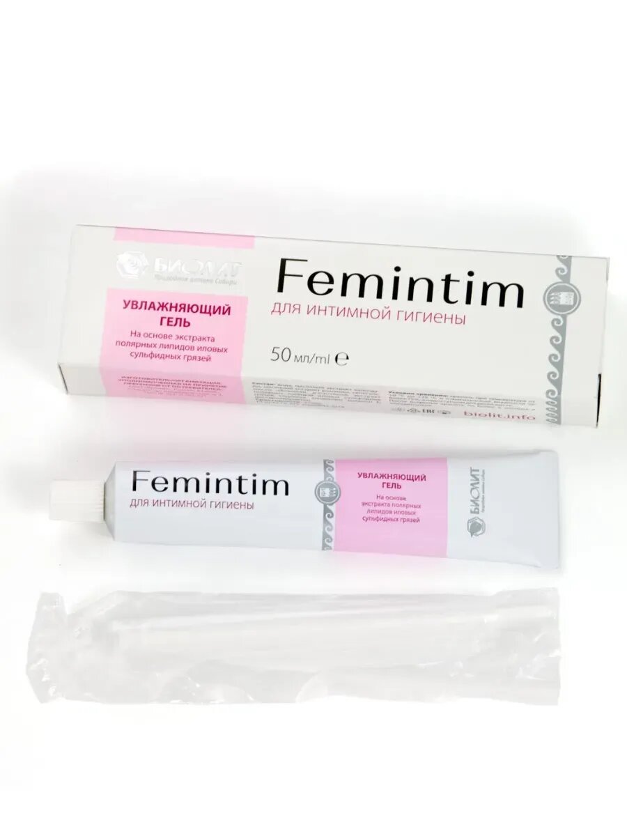 Гель увлажняющий для интимной гигиены Femintim, 50 мл.