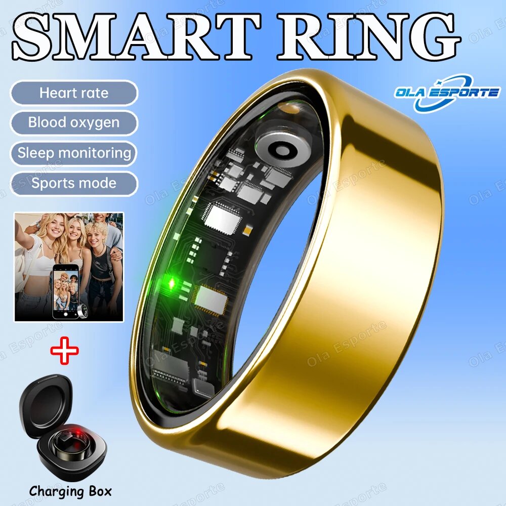 Smart Ring IP68 5ATM для мужчин и женщин 9, ProGold