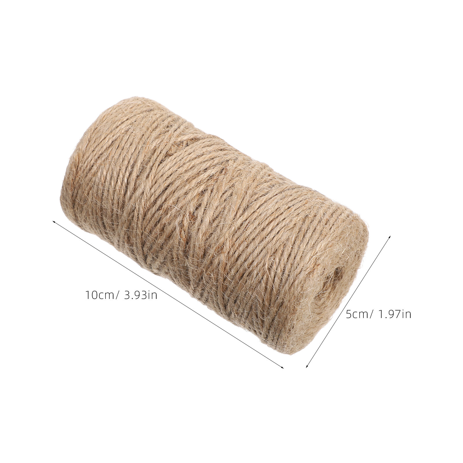 100M Веревка Из Конопли Для Поделок И Декора Сада 5.00X5.00X10.00CM