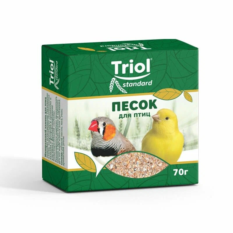 Triol Standard Минеральная подкормка для птиц, песок, 70 г