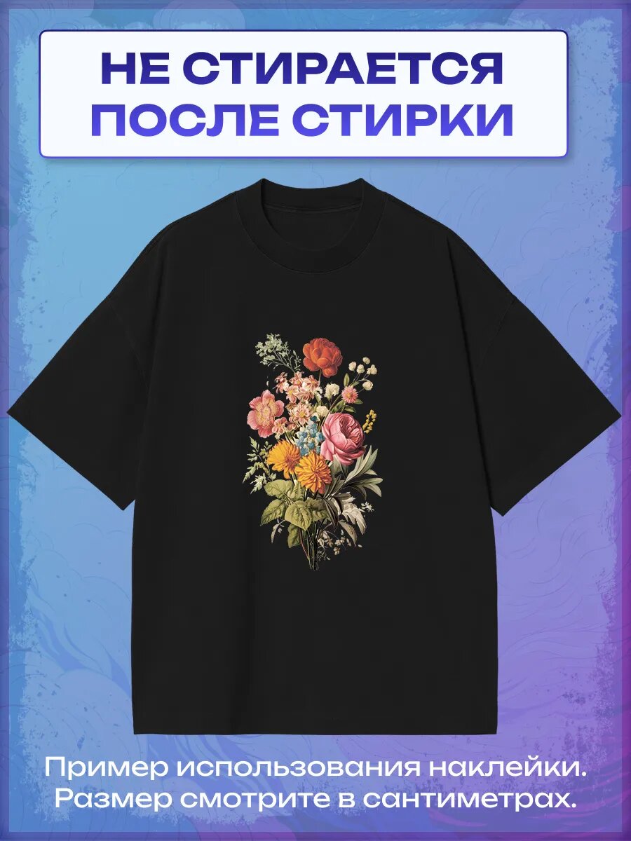 Термонаклейка flowers — фото 1