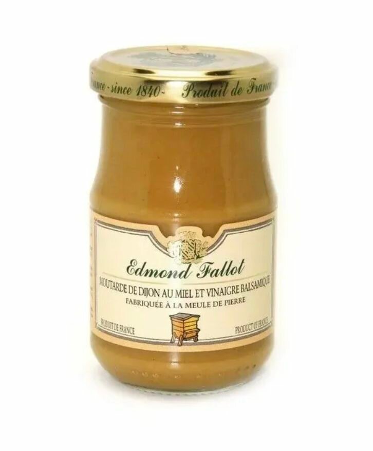 Дижонская горчица с медом и бальзамическим уксуcом EDMOND FALLOT