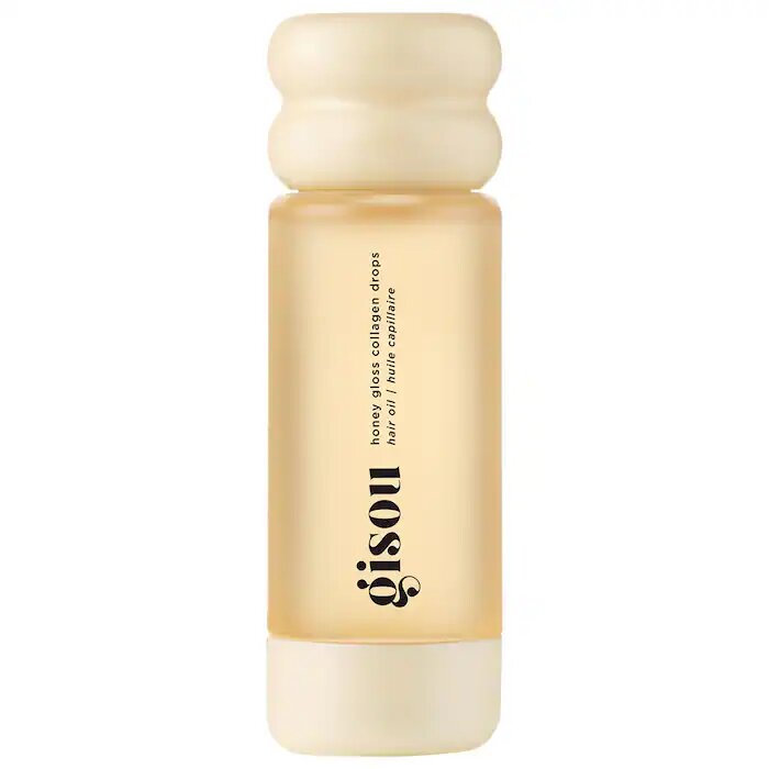 Масло для волос Gisou Honey Gloss Collagen Drops, для тонких и средних волос