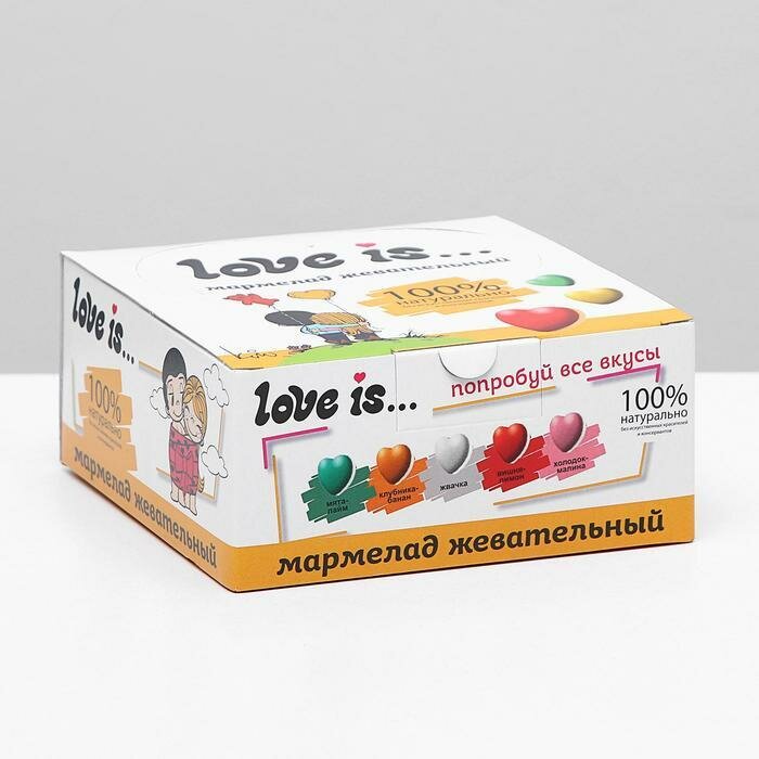 Мармелад Love Is 'ЖуйМиксик', жвачка, 25 г (20 шт)
