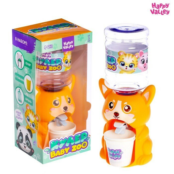 HAPPY VALLEY Кулер 'Baby zoo', корги 350мл