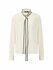 Блуза FABIANA FILIPPI Striped tie-neck blouse, размер 50