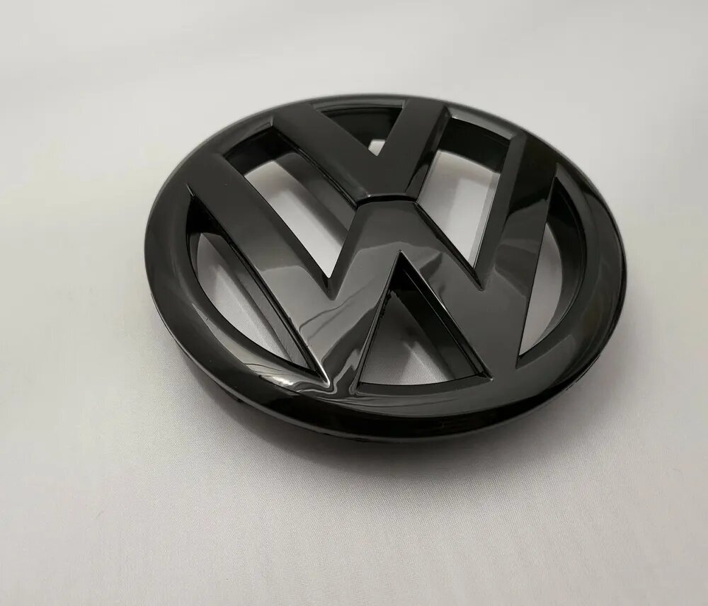 Volkswagen Golf Mk6 GTI TSI TDI R20 Эмблема передней решетки глянцевая черная 2010-2014