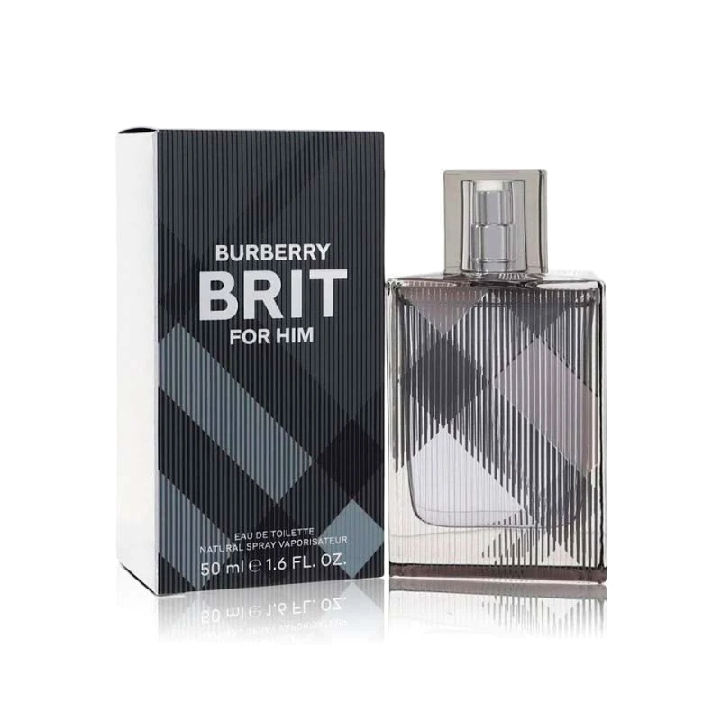 Мужской одеколон Burberry Brit For Him Eau De Toilette 50 мл / Барбери Брит Фо Хим