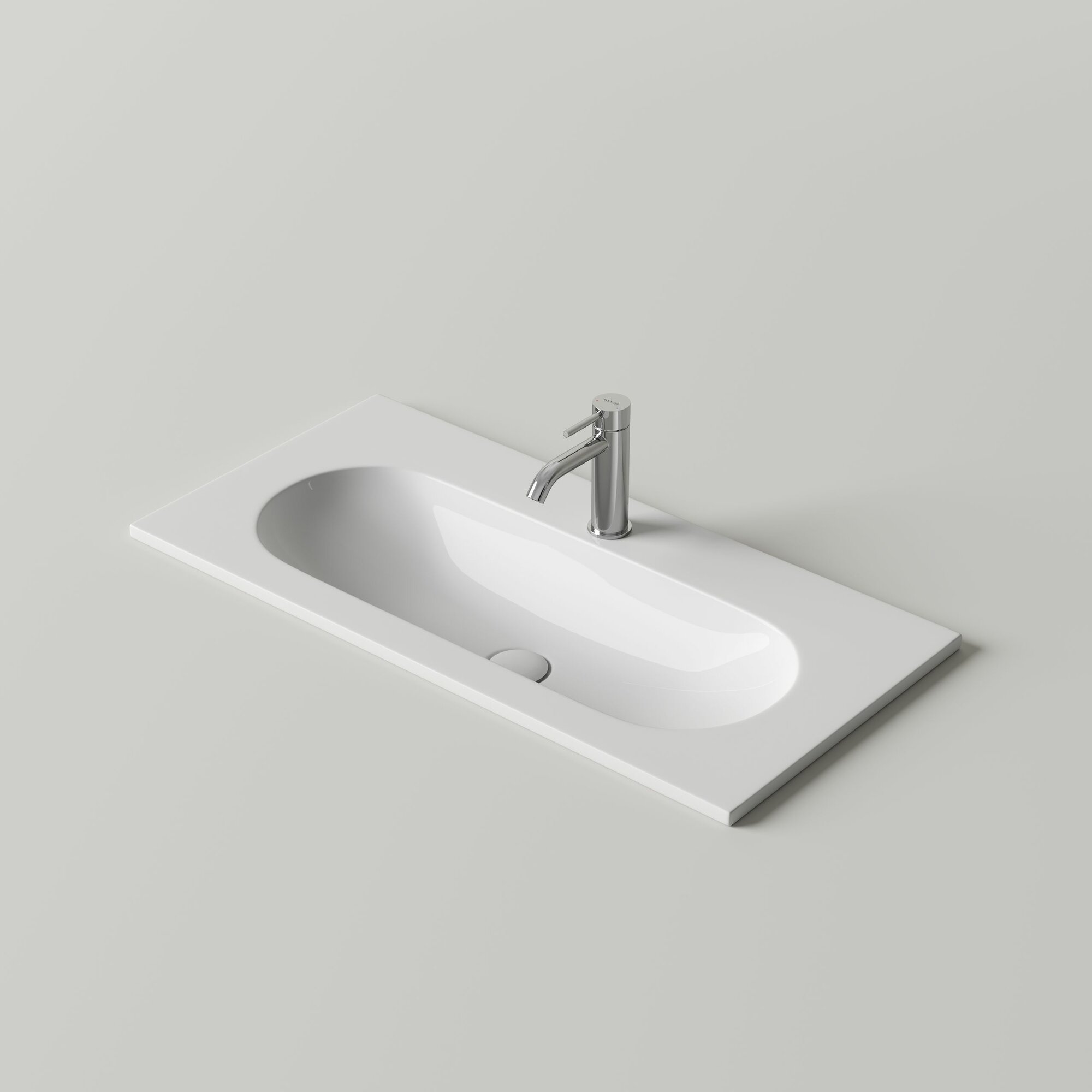 Раковина мебельная Ceramicanova Калиста (Calista) 810x395x120, CN6093 белый