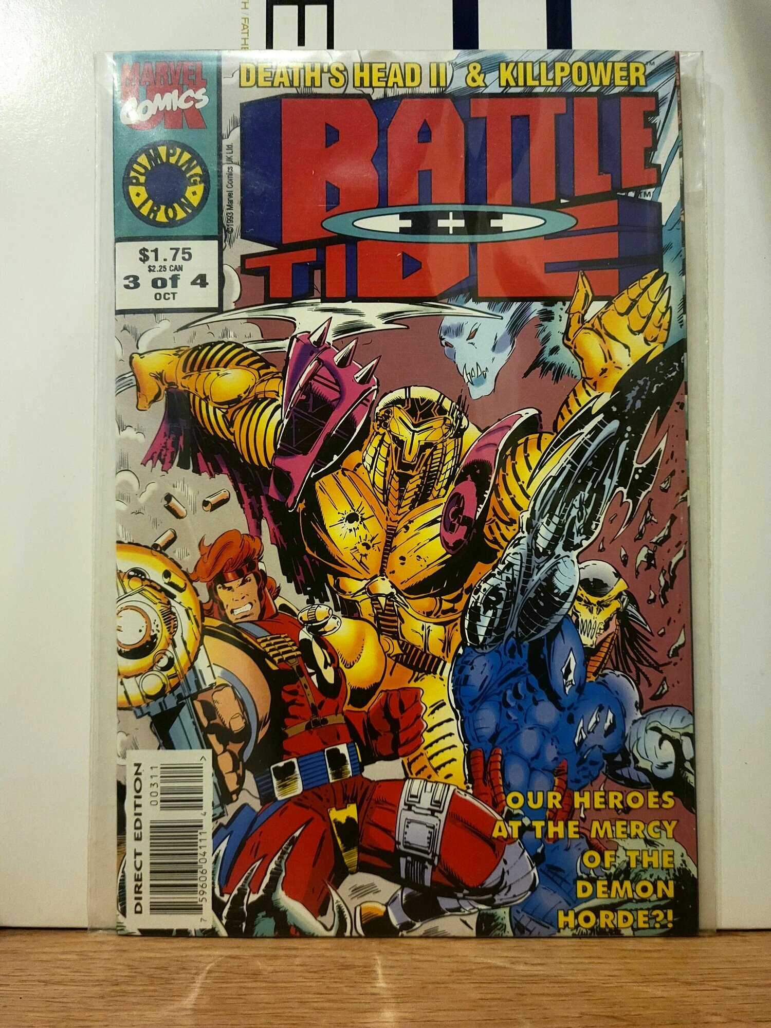 Ретро Комикс Battle Tide #3. 1993 Год. Оригинал!