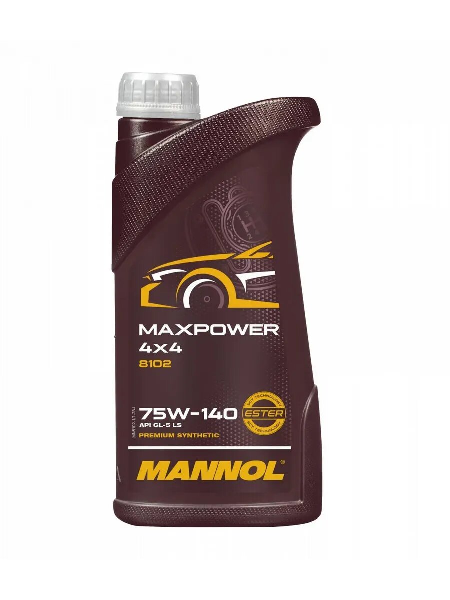 Mannol Maxpower 4x4 75W-140, 75W-140, 1 л