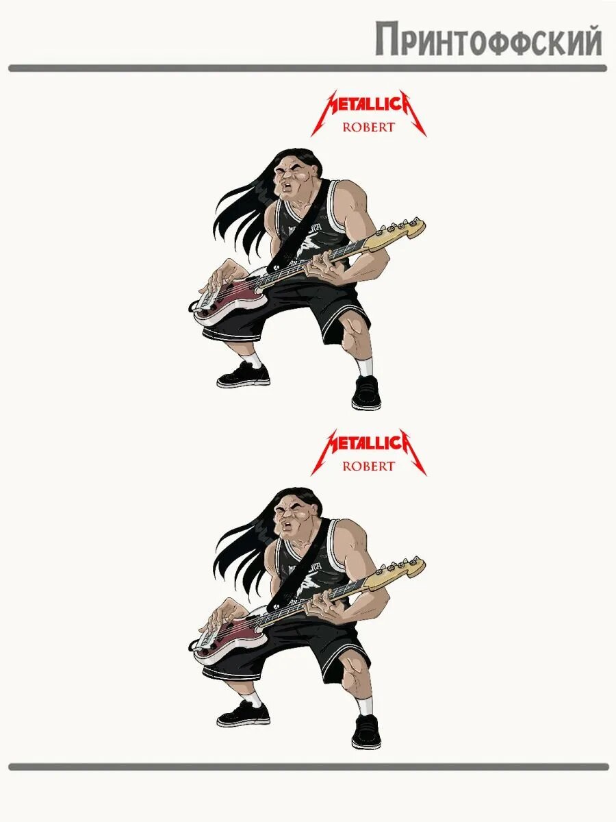 Термонаклейка Metallica
