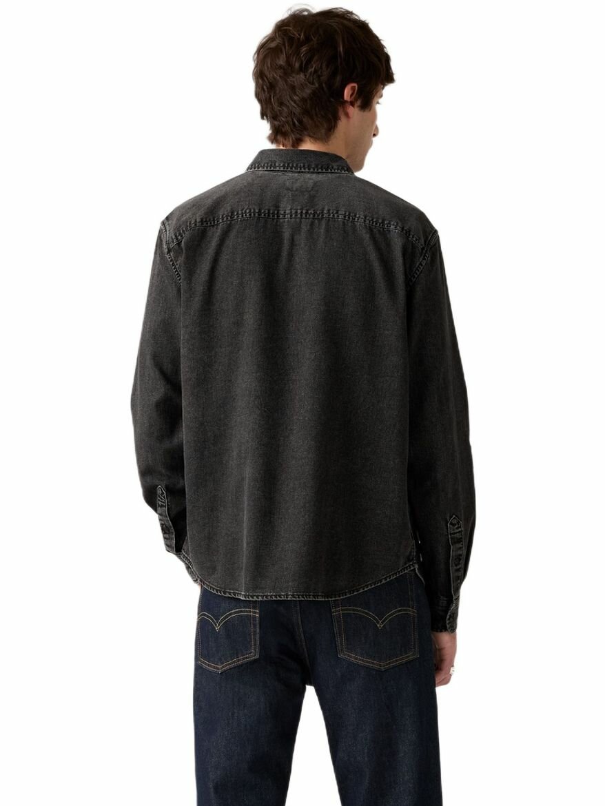 Рубашка Levi's Men Authentic Button Down Shirt, размер XXL, черный — фото 1